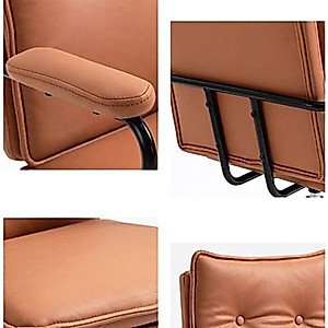 MayNuo Office Chair Gaming Chair Computer Chair Home Computer Chair Student Dormitory Study Chair Back Comfortable Sedentary Office Chair Desk/Black-Soul Eater1