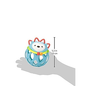 Skip Hop Baby Rattle Toy, Explore and More Roll Around Rattle, Hedgehog