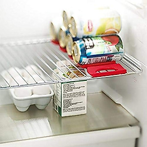 Oceanton Bottle and Can Easy Stacker - Beer Bottles Stacker - Perfect Kitchen Cabinet and Fridge Storage Rack - Wine bottles holder - Fridge Monkey Mat 2 Pack