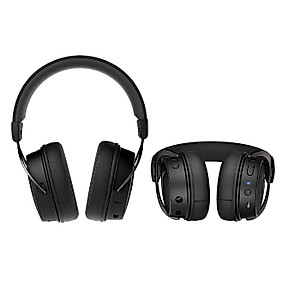 HyperX Cloud Mix Wired Gaming Headset + Bluetooth - Game and Go - Detachable Microphone - Signature HyperX Comfort - Lightweight - Multi Platform Compatible - Black (Renewed)