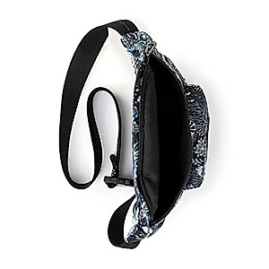 Sakroots Womens On The Go Sling Belt Bag, Midnight Seascape, One Size US