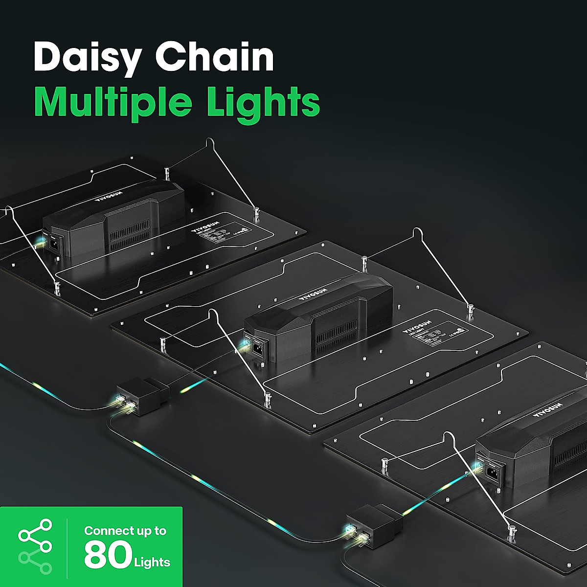 VIVOSUN VS4000 LED Grow Light with Samsung LM301 Diodes & Brand Driver Dimmable Full Spectrum Sunlike Lights with Glasses for Seedling Veg & Bloom Plant Lamp for 4x4/5x5 Tent