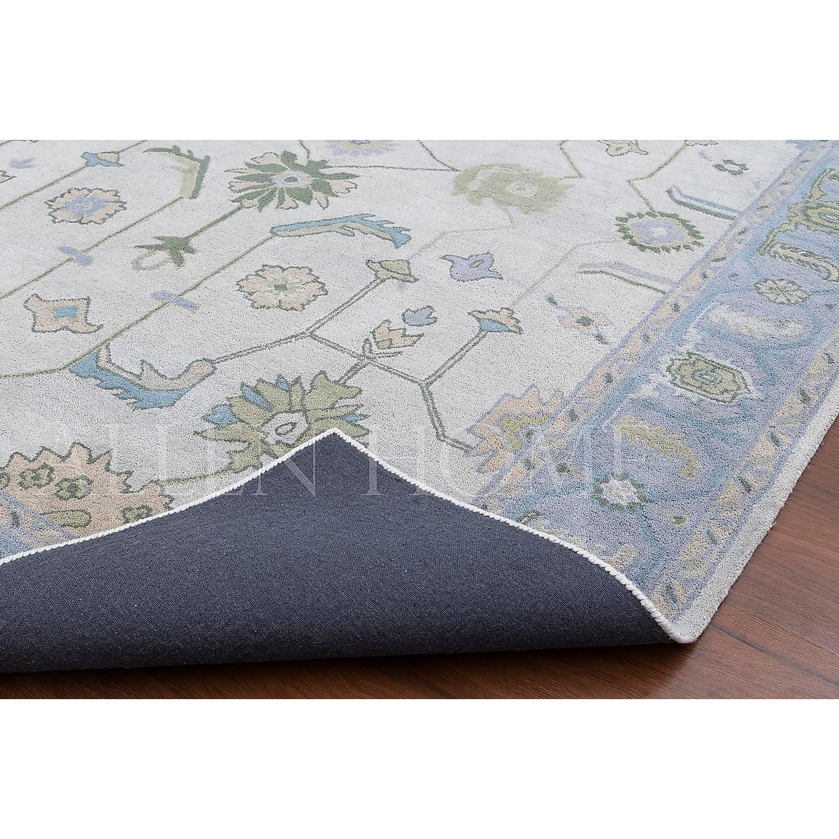 Hand Tufted Oushak Traditional Wool Area Rugs 8' x 10' - Durable - Living Room, Dining Room, Bedroom, and Entryway Area Rugs- 100% Wool - Oushak Lori Design Rug