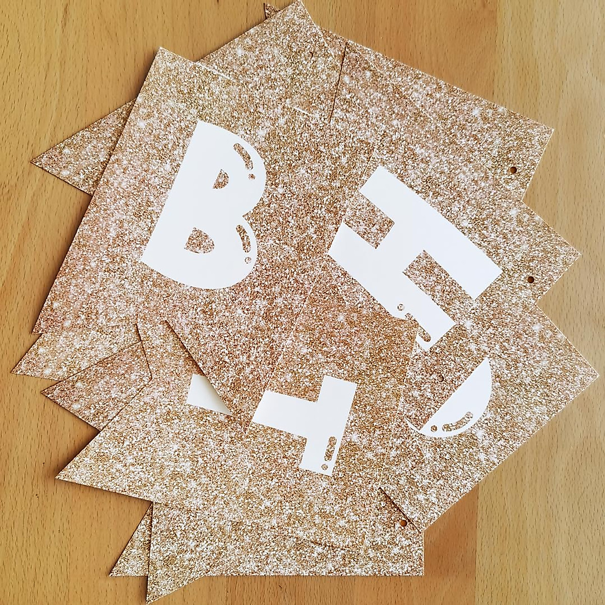 Just Married Banner Wedding Party Banner Just Married Signs Gold Wedding Reception Party for Bridal Shower Decorations