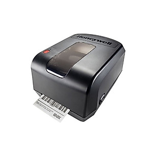 Honeywell PC42TWE01312 PC42t Printer, Latin Fonts, USB, Serial, US PC, Ethernet, 1' Core, Raw Black