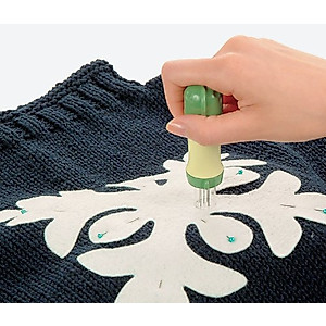 Clover 8900 Felting Needle Tool, Multi-Colored 8.75 x 3.63 x 1.13