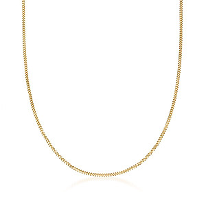 Ross-Simons 1.5mm 14kt Yellow Gold Gourmette-Link Necklace. 20 inches