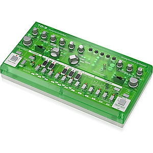 Behringer TD-3-LM Analog Bass Line Synthesizer with VCO, VCF, 16-Step Sequencer, Distortion Effects and 16-Voice Poly Chain