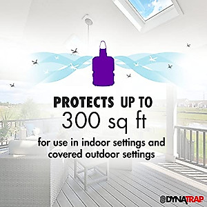 DynaTrap DT150 Indoor Mosquito & Flying Insect Trap – Kills Mosquitoes, Flies, Moths, Gnats, & Other Flying Insects – Protects up to 300 Sq Ft