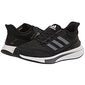 adidas Men's EQ21 Running Shoe Black/Iron Metallic/Carbon 10