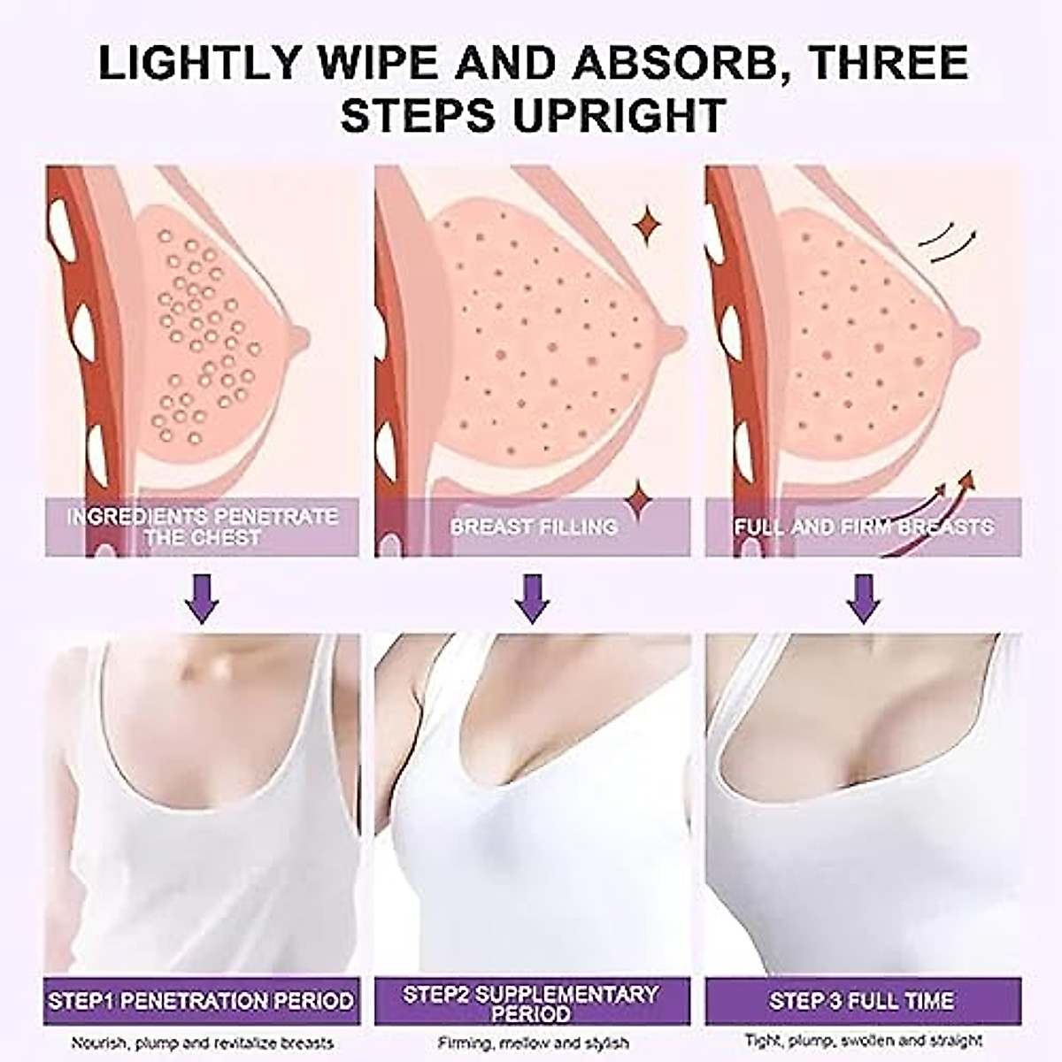 Dyceco Breast Enhancement Lift Ampoules Serum, Breast Enhancement Lift Ampoules Oil, Breast Filling Essential Oil, Dyceco Breast Enhancement Serum for Breast Growth (5Boxes)