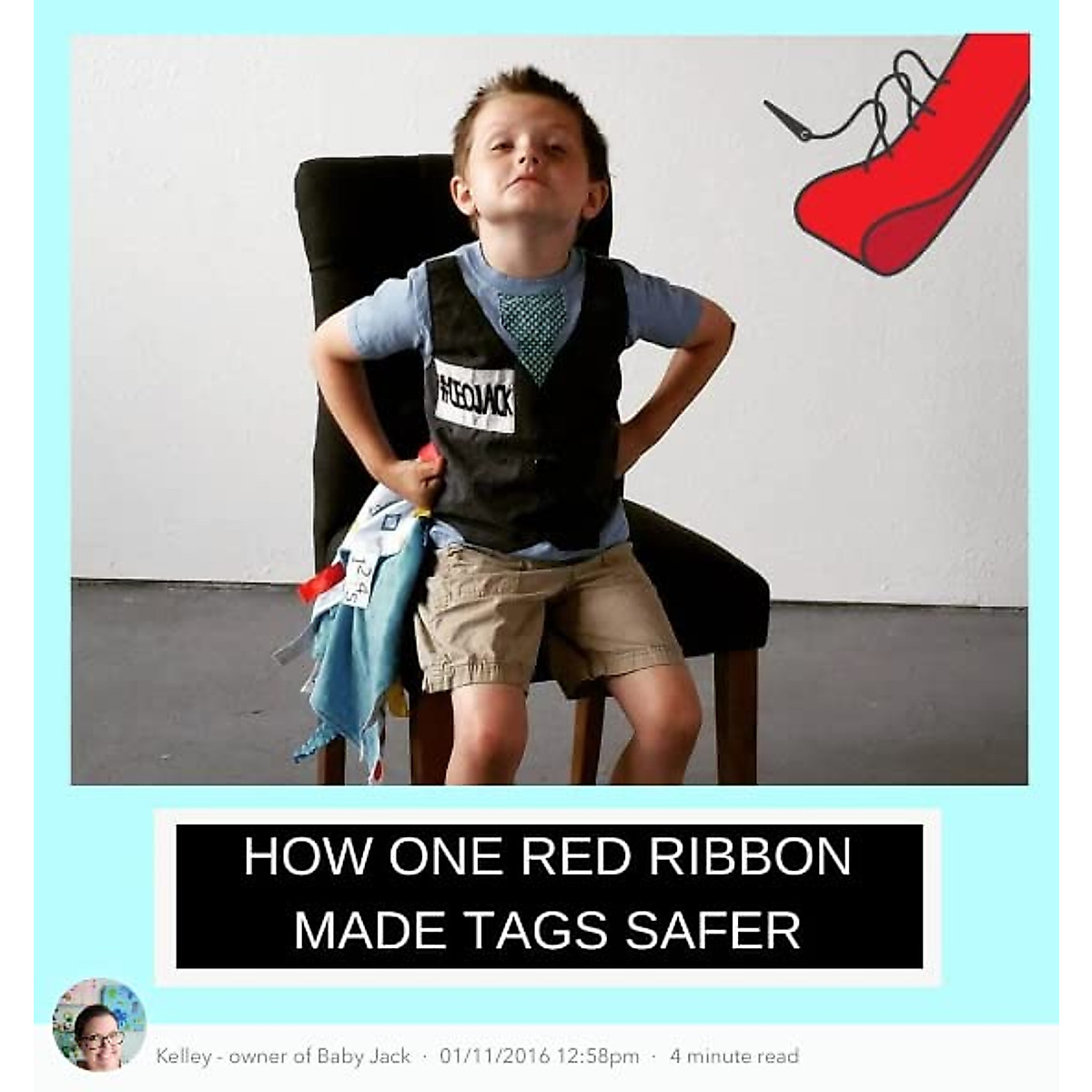 Baby Jack & Co 8x8” Learning Lovey NYC New York Tag Toys for Babies - Baby Crinkle Toys - Soft & Safe - Learn USA Cities and Shapes - Ideal Baby Toy & Gift BPA Free w/Stroller Clip