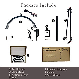 LED Lash Light Lamp - Esthetician Lamp, Tattoo Light for Photography Beauty Makeup Eyebrow, Adjustable Gooseneck Standing Lampfor Crafts and Reading, Perfect for Studio, Living Room, Bedroom, and offi