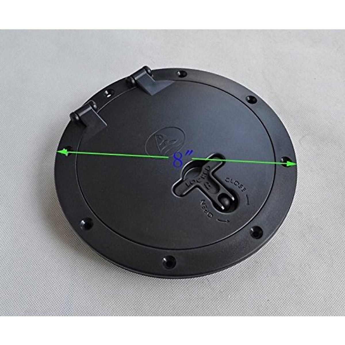 RIYIN 6 Inch Hole Diameter Deck Hatch with Cat Bag for Kayak Boat Fishing Rigging