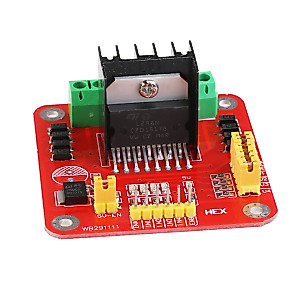 L298N Dual H Bridge DC Stepper Motor Driver Module Controller Board for