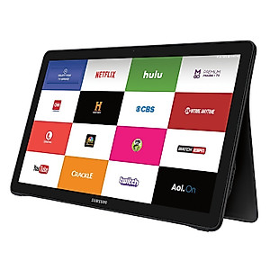 Samsung Galaxy View 64GB Wi-Fi (+ 4G LTE on AT&T) Unlocked Android 18.4in Large-Display Tablet Computer, Black (Business Packaging / Brown Box) (Renewed)