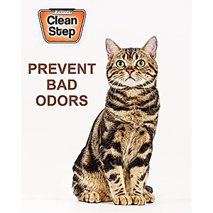 Jadawa Clean Step All Natural Cat Litter, Maximum Clumping Litter, 99.5% Dust Free (9.3 lb, Extreme-Activated Carbon)