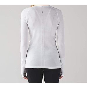 lululemon Swiftly Tech Long Sleeve Crew (White, 10)