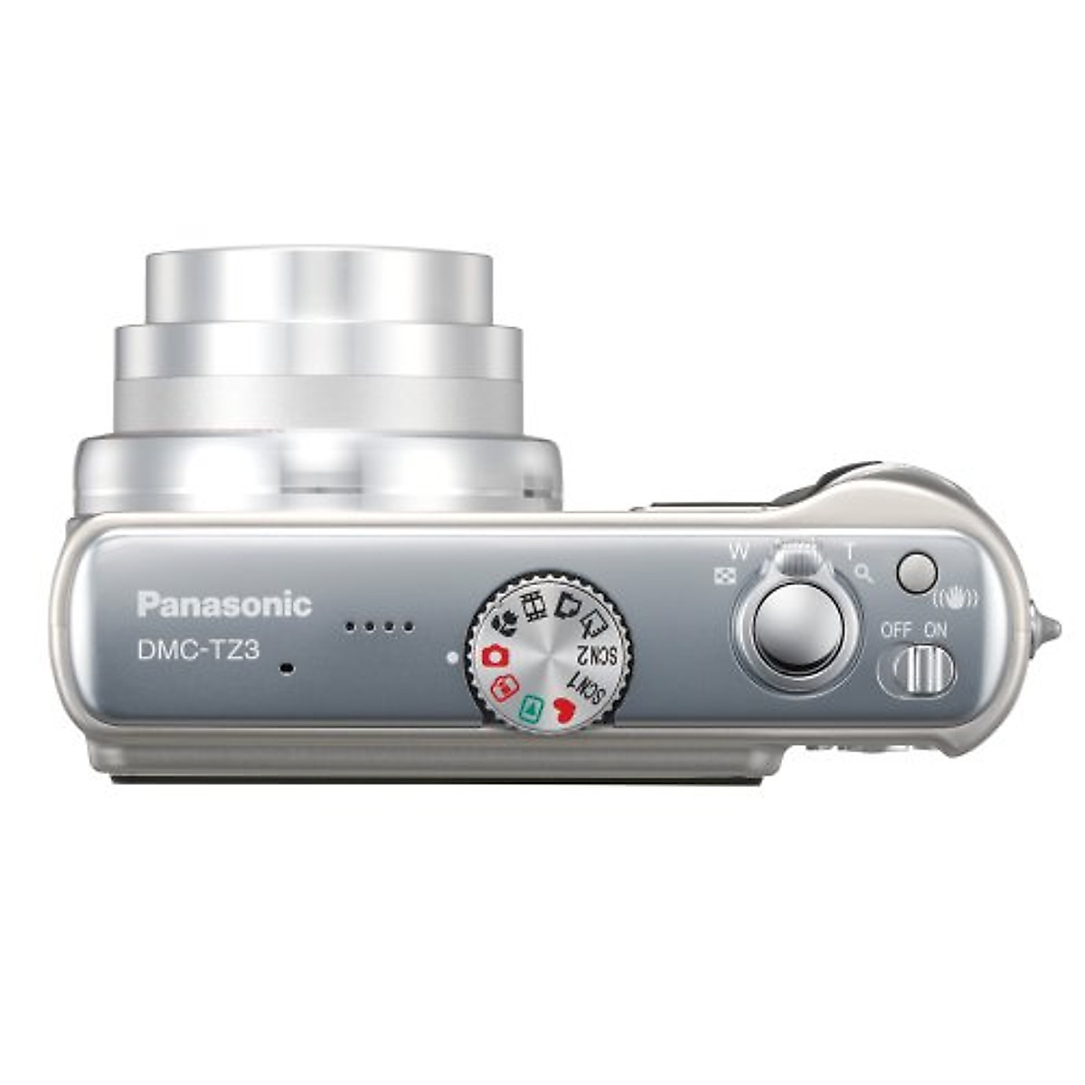 Panasonic Lumix DMC-TZ3S 7.2MP Digital Camera with 10x Optical Image Stabilized Zoom (Silver)