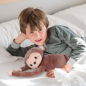 Koltose by Mash Monkey Stuffed Animal, 16 inch Stuffed Monkey for Kids Stuffed Animals, Plush Monkey Toy for Toddlers, Stuffed Monkey Doll Plush Toy for Kids, Toy Monkey Plushie