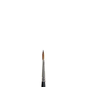 Winsor & Newton Series 7 Kolinsky Sable Brush, Round SH #2, Brown