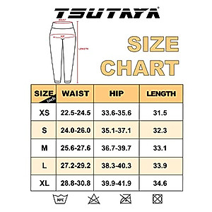 TSUTAYA Seamless Workout Scrunch Leggings for Women Butt Lifting Tummy Control Women's High Waisted Gym Yoga Pants