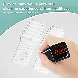 35PCS Finger Cots Baby Mouth Cleaner, Baby Tongue Cleaner Newborn Brushes Teeth With Fingers For 0-36 Months Toddler Care Of Baby Mouth, Baby Finger Toothbrush Cleans Teeth, Wipes Tongue Surface