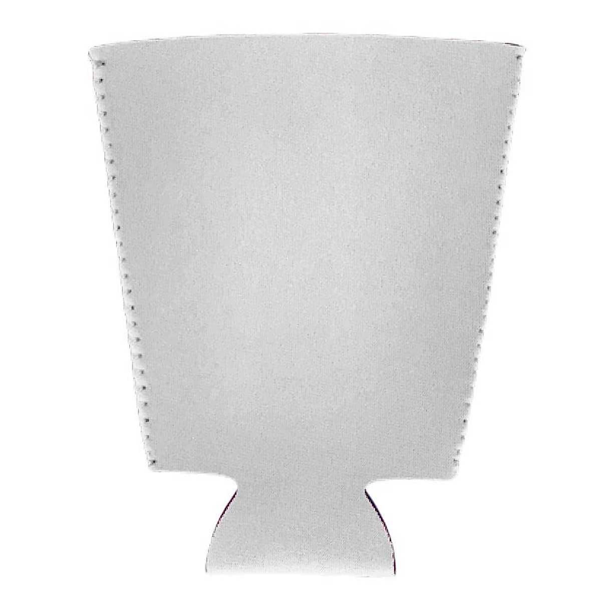 Blank Neoprene Pint Glass Coolie (12 Pack, White)