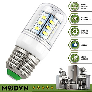 Light Bulb Replacement for Frigidaire FFSS2615TD4 FFSS2615TP4 FFSS2615TP1 FFSS2615TE0 FFSS2615TE1 FFSS2615TP3 FFSS2615TE2 FFSS2615TE3 FFSS2615TE4 FFSS2615TP0 FFSS2615TS0 FFSS2615TP2 Refrigerator