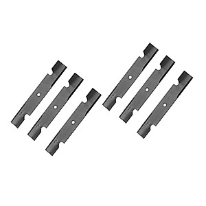 (New) 6 Oregon 92-030 Blades Compatible with Exmark Toro 52" Cut Repl 103-6402 103-6387 109-6873 fits 103-6392, 103-6392-S, 103-6397, 103-6397-S, 103-6402, 103-6402-S
