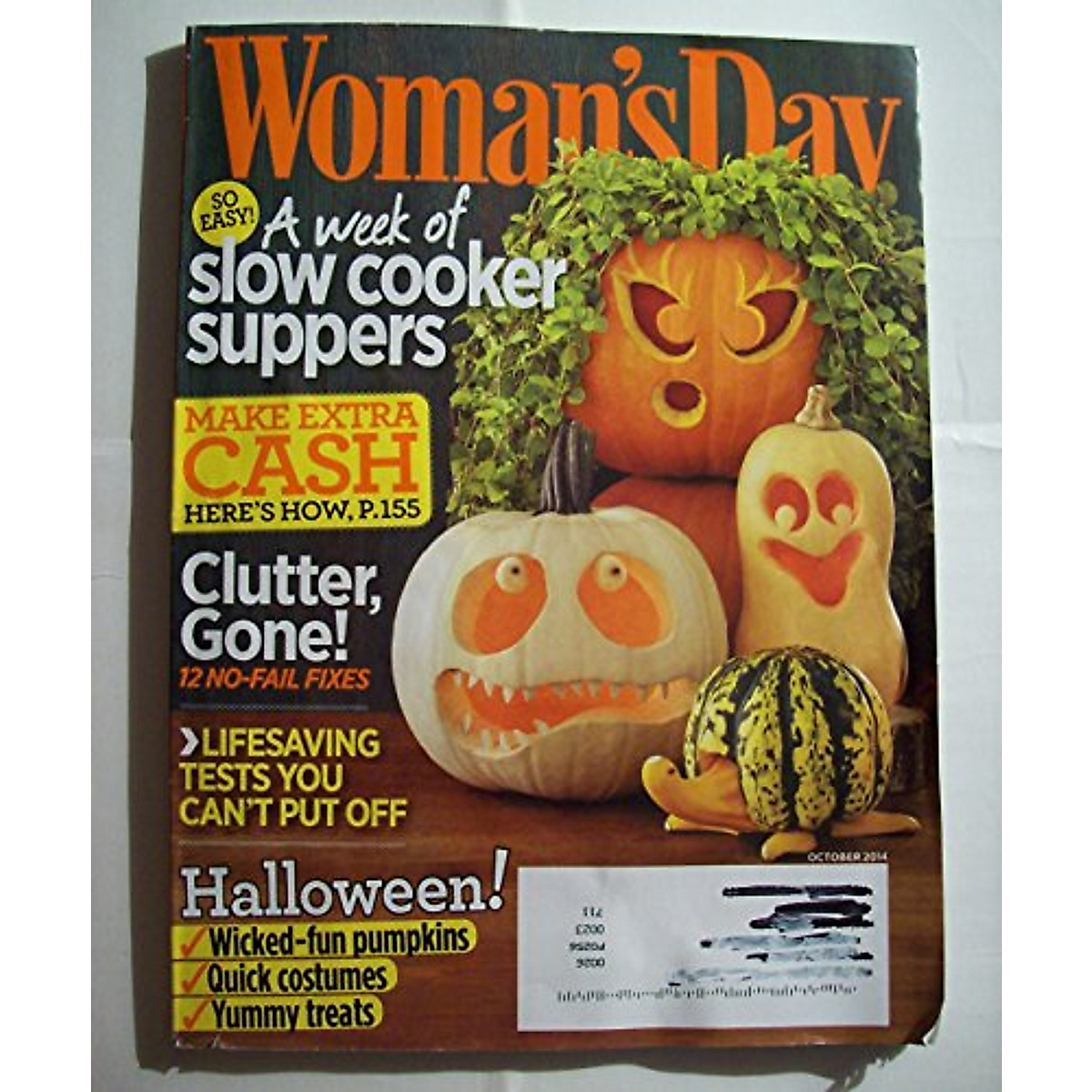 Woman's Day Magazine October 2014