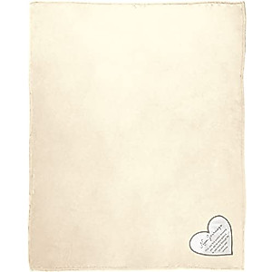 Pavilion - New Journeys - 50 x 60 Inch Soft Royal Plush Tan Throw Blanket