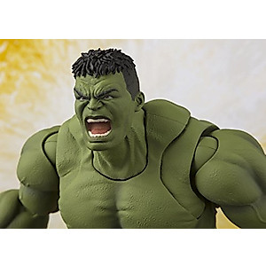 TAMASHII NATIONS S.H.Figuarts Hulk (Avengers: Infinity War) "Avengers: Infinity War" Action Figure, White