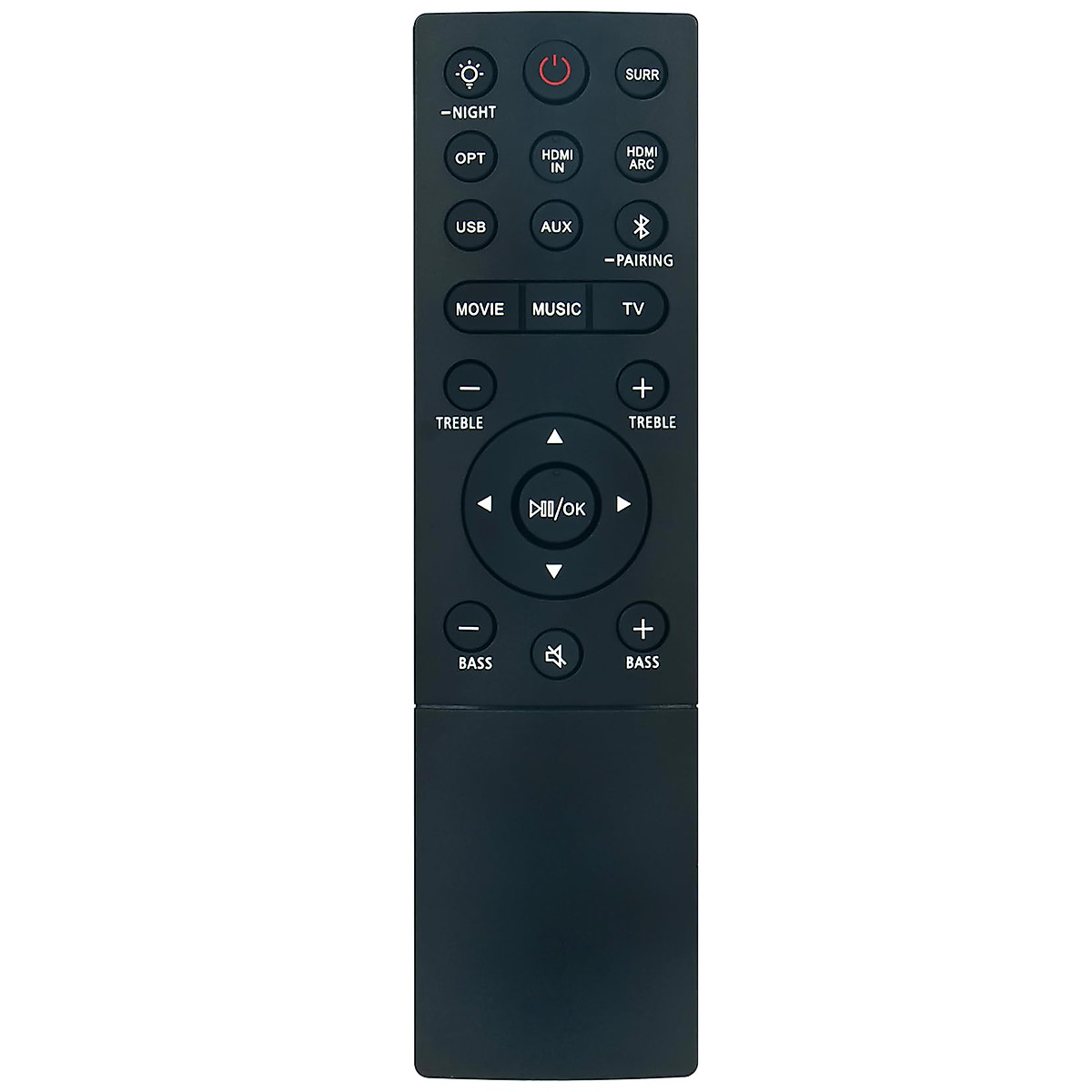 Replacement Remote Control Applicable for TCL Alto 8i 2.1 Channel Dolby Atmos Sound Bar TS8111 TS8132 TS8212 Soundbar Speaker System