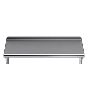 AmGood 12 in. x 30 in. Stainless Steel Wall Shelf | NSF Certified | Appliance & Equipment Metal Shelving | Kitchen, Restaurant, Garage, Laundry, Utility Room