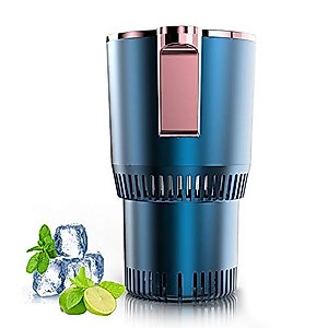 Home & Car Cup Cooler Warmer Quick Electric Cooling Cup -3℃~58℃ Heat and Cold Insulation Drink Cooler Cup Coffee Warmer for Office/Road Trip