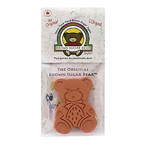 Brown Sugar Bear Original Brown Sugar Saver and Softener, Terracotta, Pack of 2