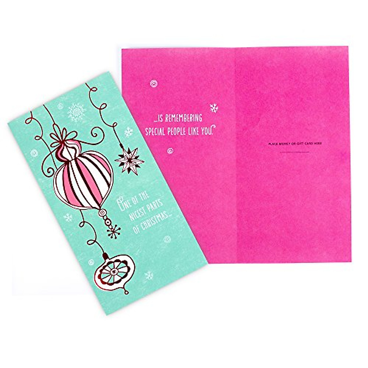 Hallmark Christmas Money or Gift Card Holder Assortment, Blue and Red (10 Cards with Envelopes) (0990XXM5751)