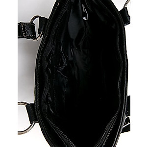 Handbags For All Medium Stitched Tote Shoulder Handbag