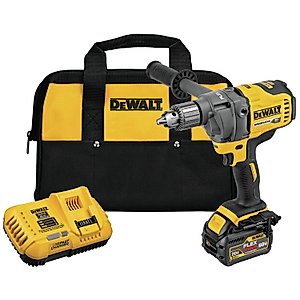 DEWALT 60V MAX* Cordless Drill For Concrete Mixing, E-Clutch System (DCD130T1)