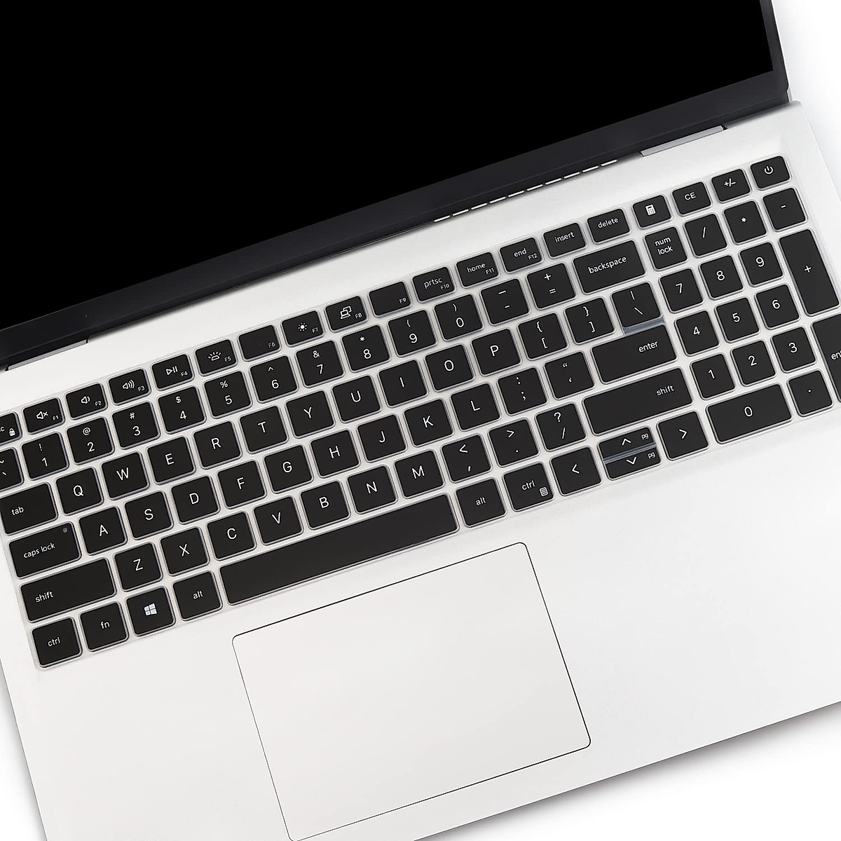 Keyboard Cover for 2024 2023 15.6" Dell Inspiron 15 3510 3511 3515 3525 3530 3535 5510 5515 5518 7510, Inspiron 16 7610, Vostro 15 3510 5510 5515, Latitude 3520, 2022 Inspiron 15(Not Fit Dell G5 G15)