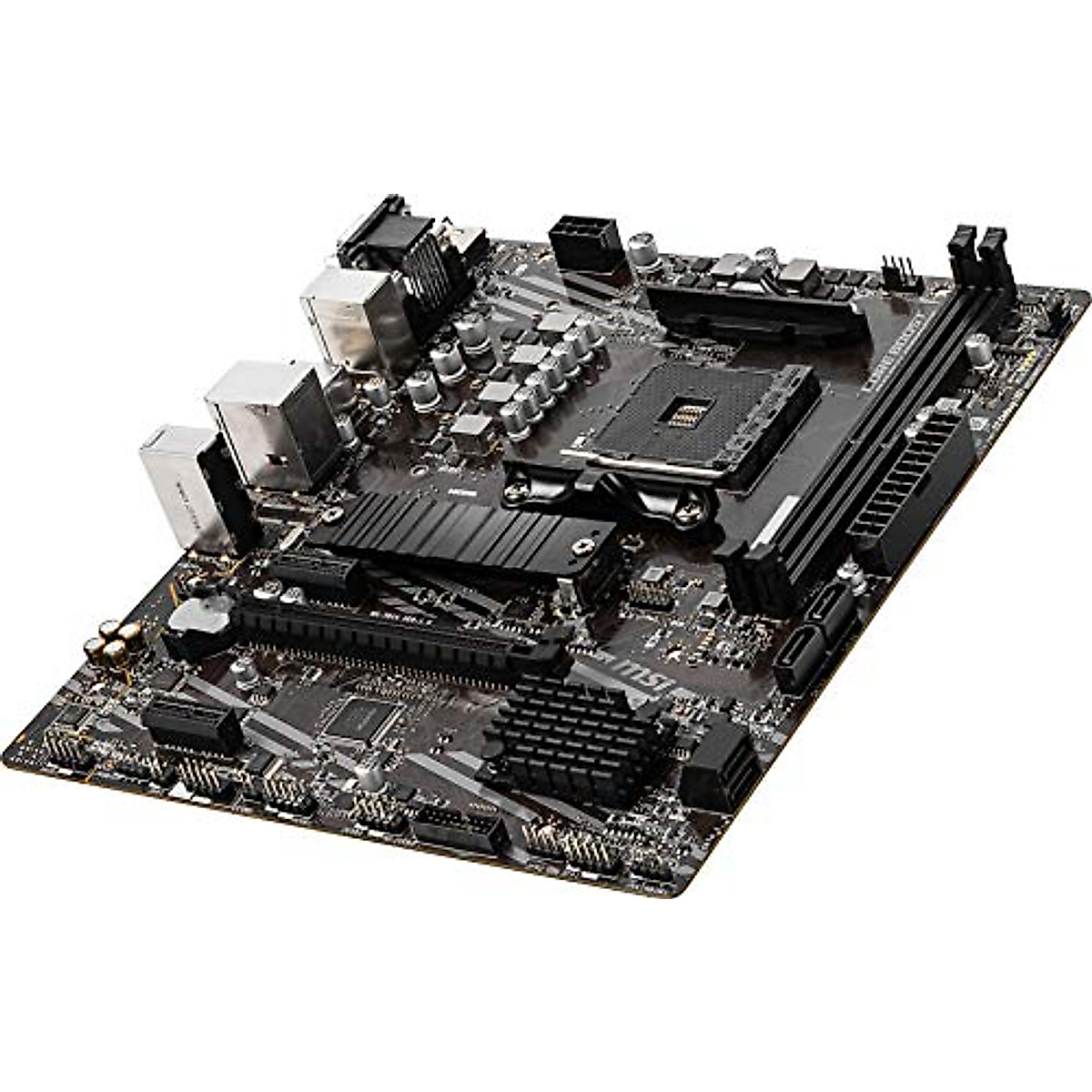 MSI A520M PRO Gaming Motherboard (AMD AM4, DDR4, PCIe 4.0, SATA 6Gb/s, Dual M.2, USB 3.2 Gen 1, HDMI/DP, Micro-ATX)