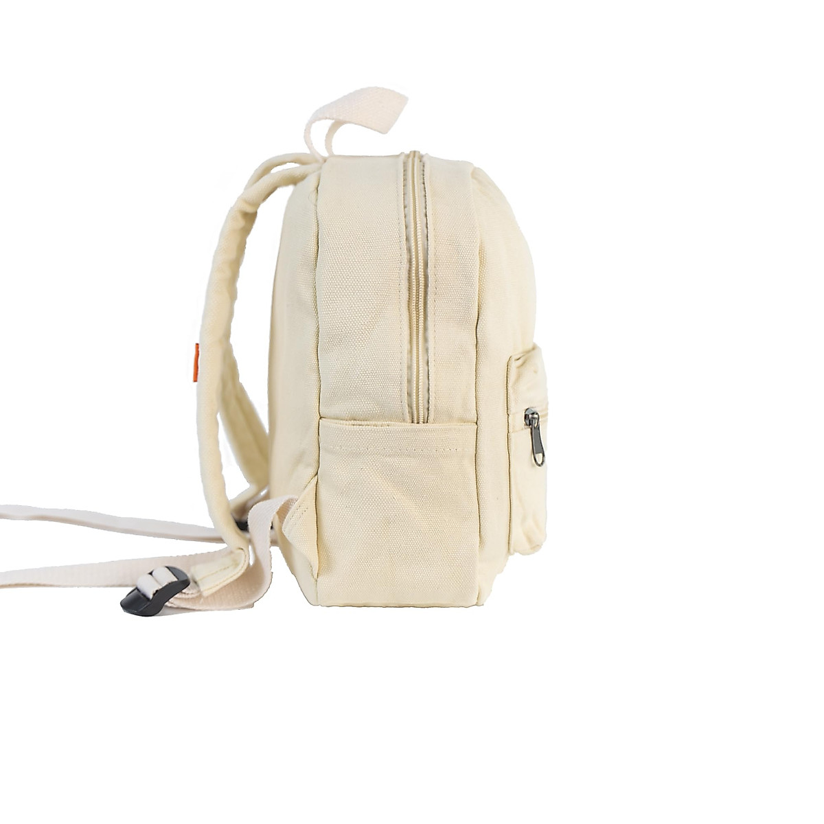 MT WORLD Toddler Mini Canvas Backpack - Personalized Vintage Daypack for Kids, Custom Monogram