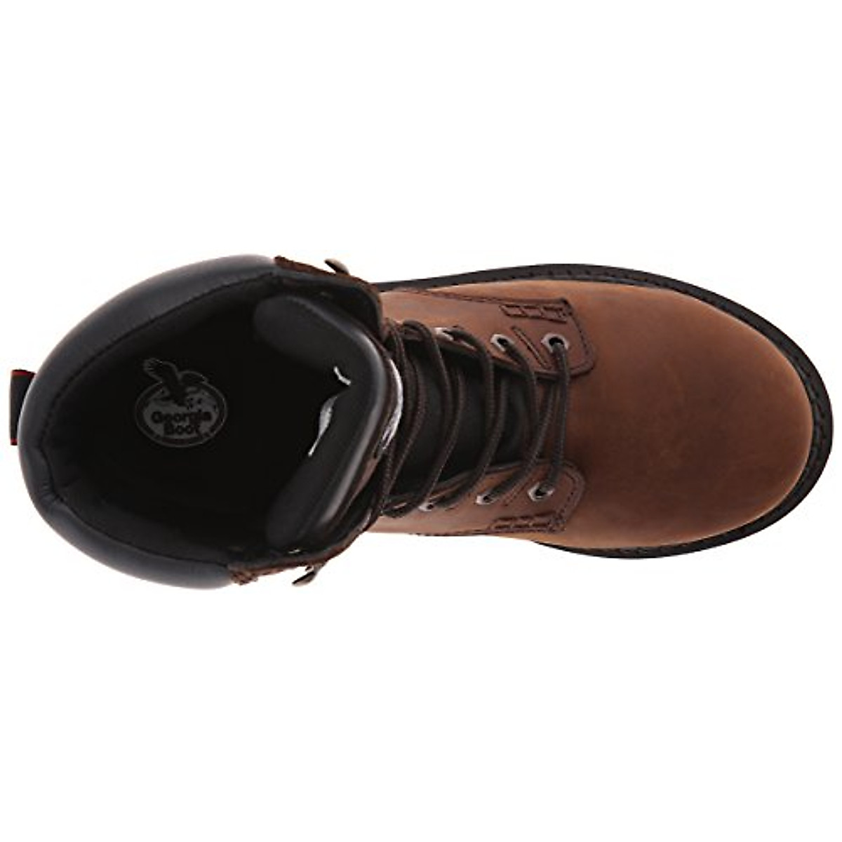 Georgia Boot Unisex-Adult Brookville 8' Work Boot-M Men BRN, Dark Brown, 10.5