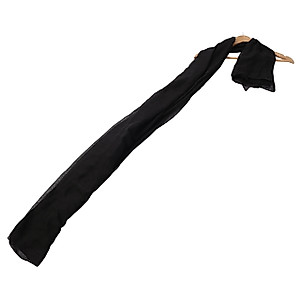 woogwin Light Soft Scarves Fashion Scarf Shawl Wrap For Women Men (Black)