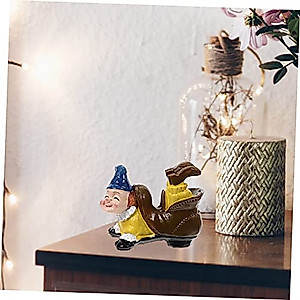 ABOOFAN 15 Pcs Miniatures Kids Planter Desk Top Decor Tiny People Toy Mini Clown Figurines Circus Party Favors Funny Clown Decor Bonsai Cartoon Clown Miniature Clown Ornaments Baby Statue