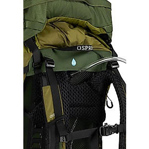 Osprey Atmos AG LT 50L Men's Backpacking Backpack, Black, L/XL