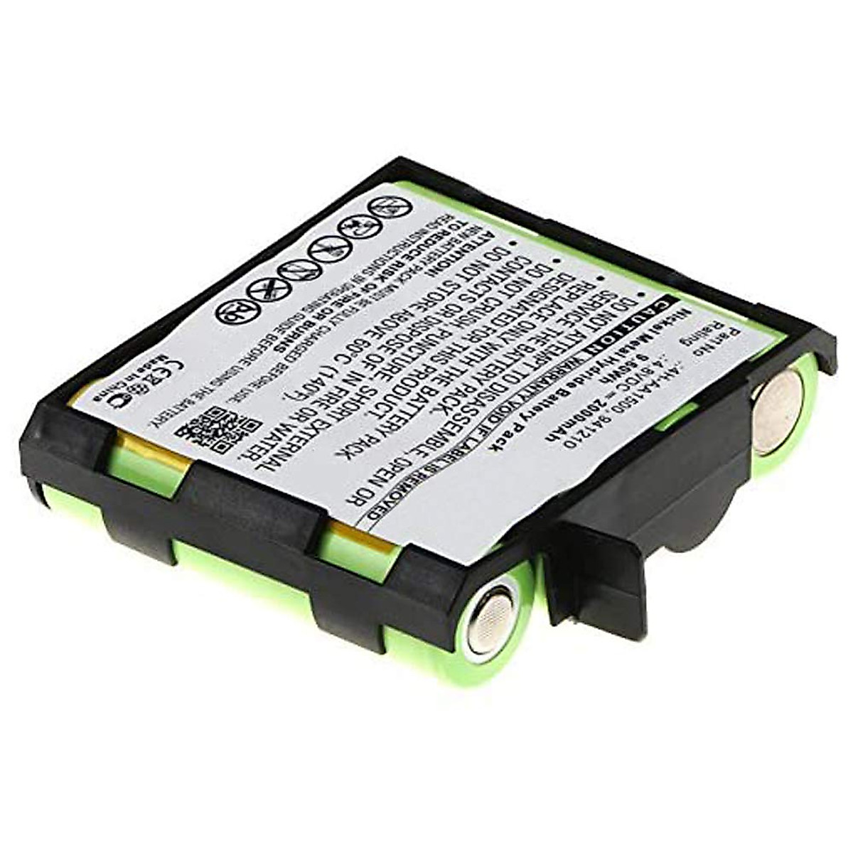 MPF Products 2000mAh 4H-AA1500, 941210 Battery Compatible with Compex Energy Mi-Ready, Edge, Fit 1.0, Fit 3.0, Full Fitness, Mi-Sport, Mi-Fitness, Runner, SP 2.0, SP 4.0, Sport Elite Stimulator
