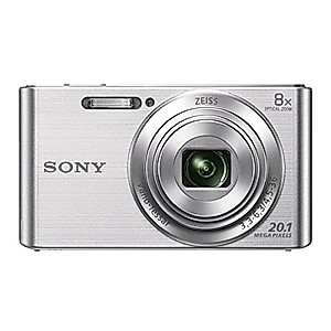 Sony DSC-W830 Digital Camera (Silver) - Essential Accessories Bundle (Renewed)