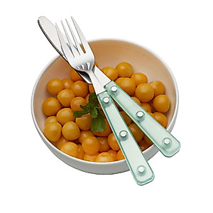 Mikasa Living Green Translucent 18/0 Stainless Steel 20-Piece Flatware Set, Service For 4, Green